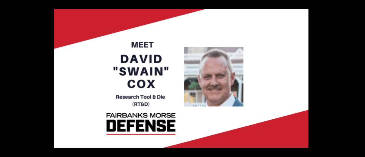 [EU] Meet David "Swain" Cox of Research Tool & Die (RT&D) - FMD