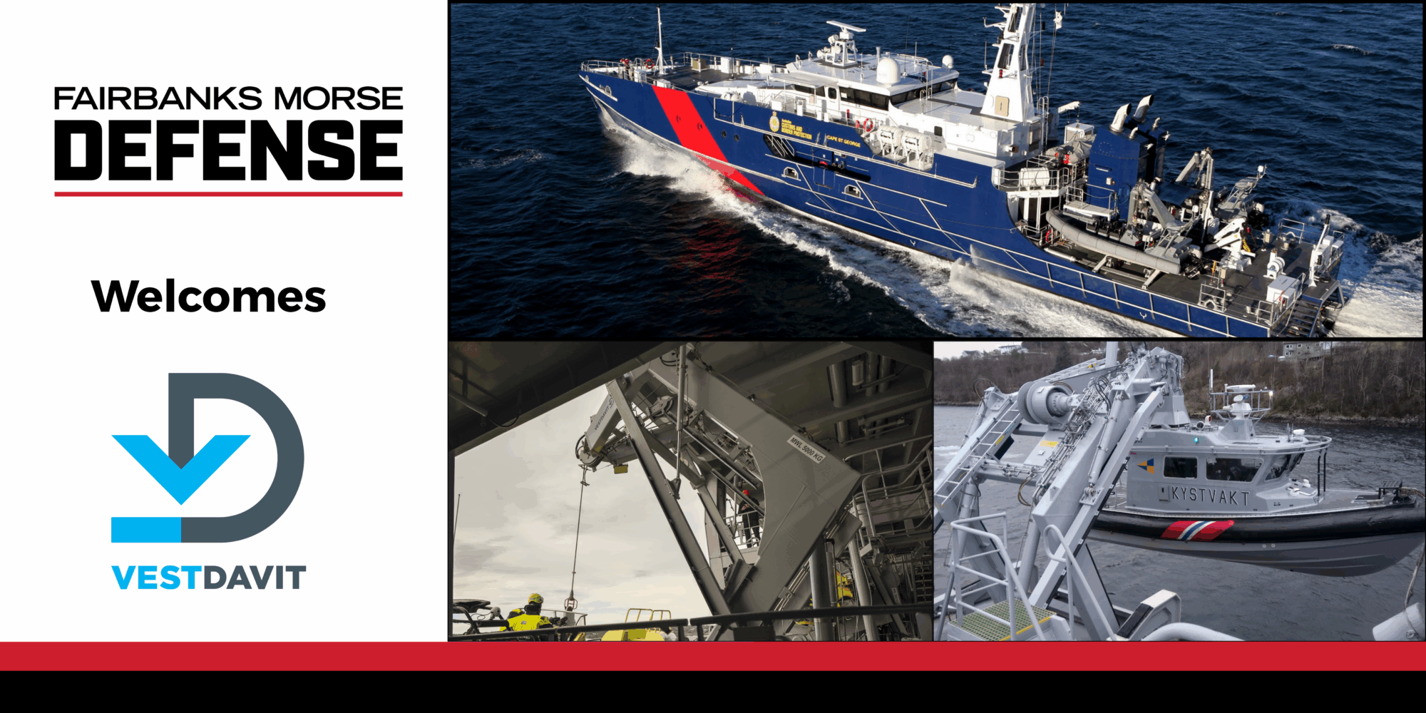 Fairbanks Morse Defense Acquires Vestdavit to expand Marine Handling ...